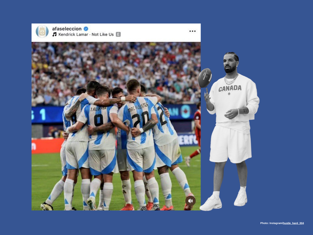 Argentina's Riposte to Drake Bet: Canada Out of Copa America