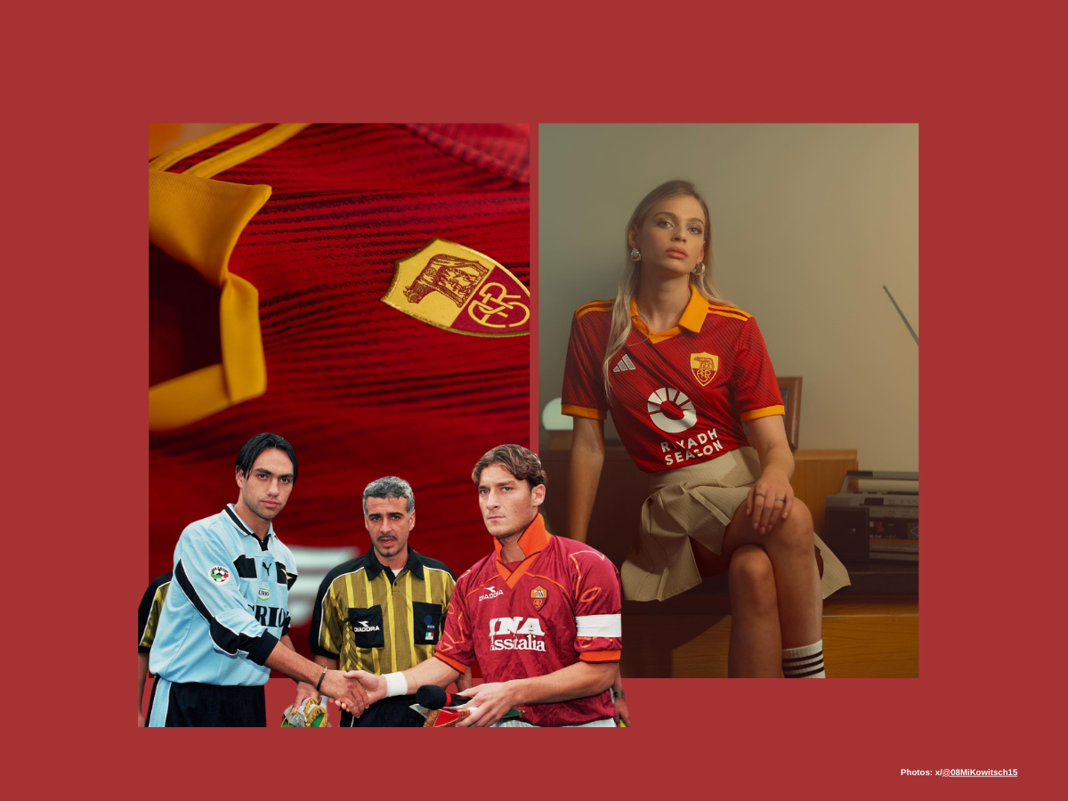AS Roma's fourth kit, ASR Originals, gets official 23/24 release