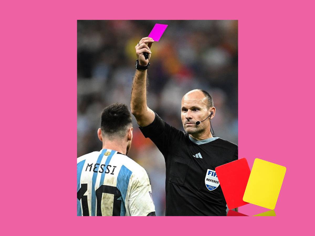 ¿Qué es la nueva tarjeta rosa que se utilizará en la Copa América 24 ...