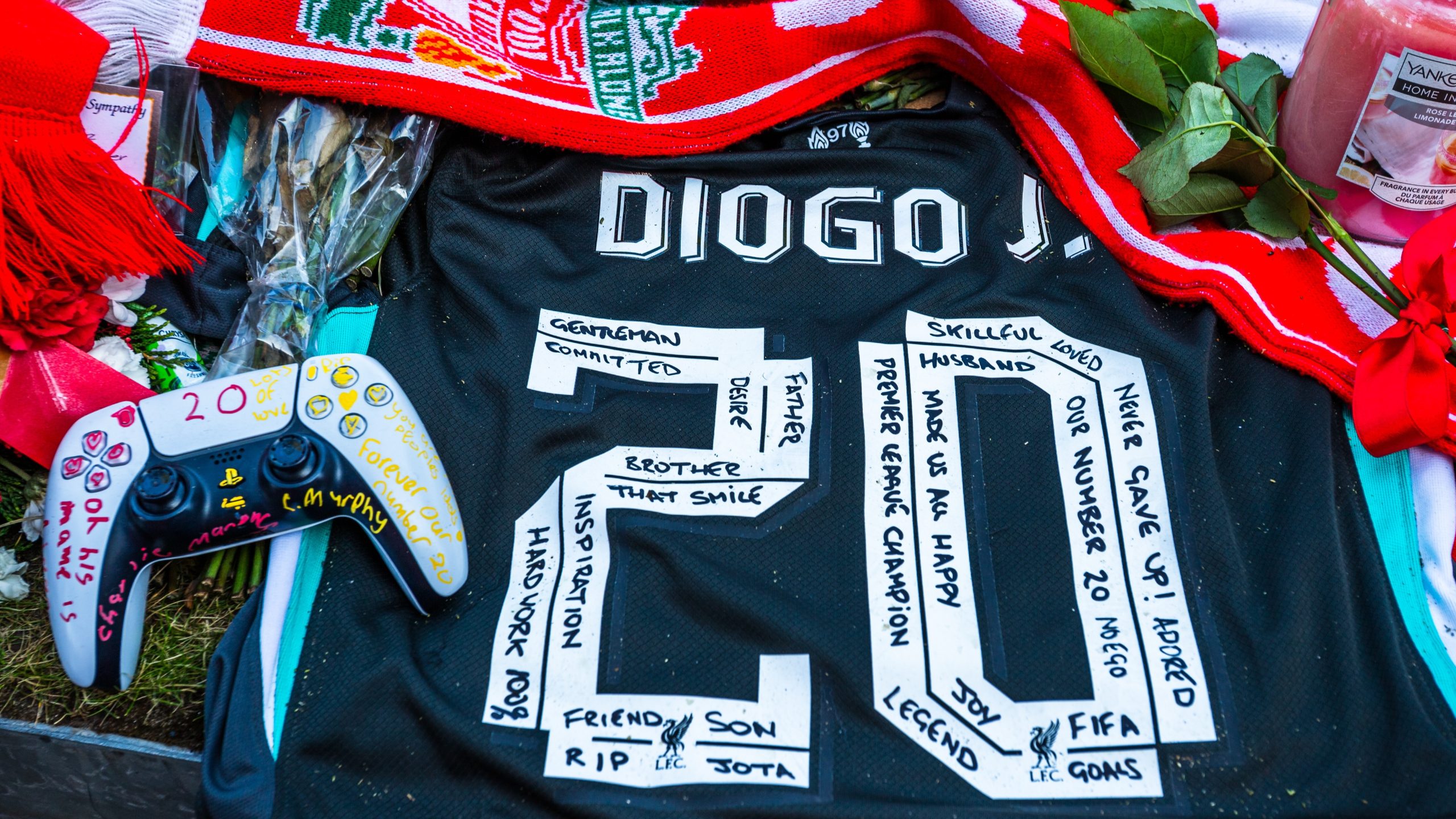 Forever 20: Liverpool’s tribute to Diogo Jota lives on in mural
