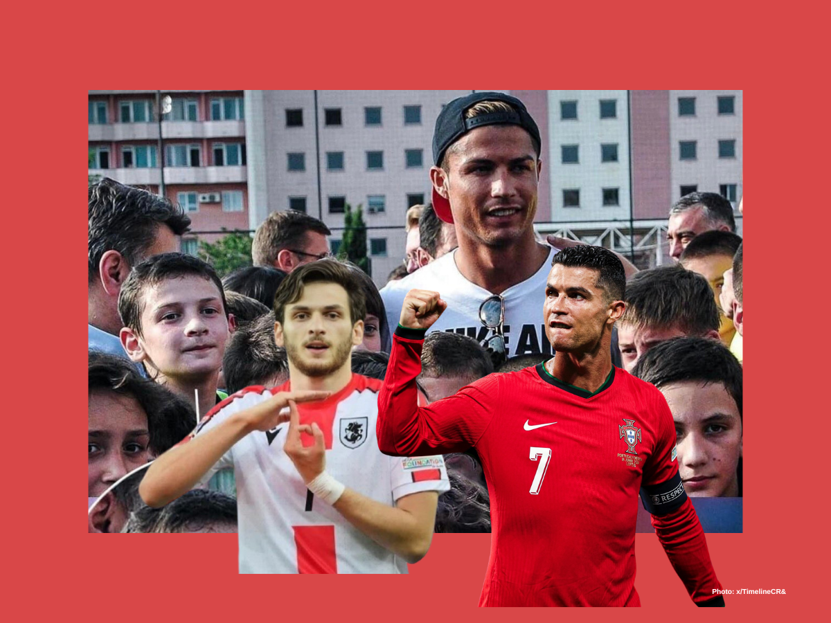Georgian players to face Ronaldo, years after Tbilisi Academy meeting