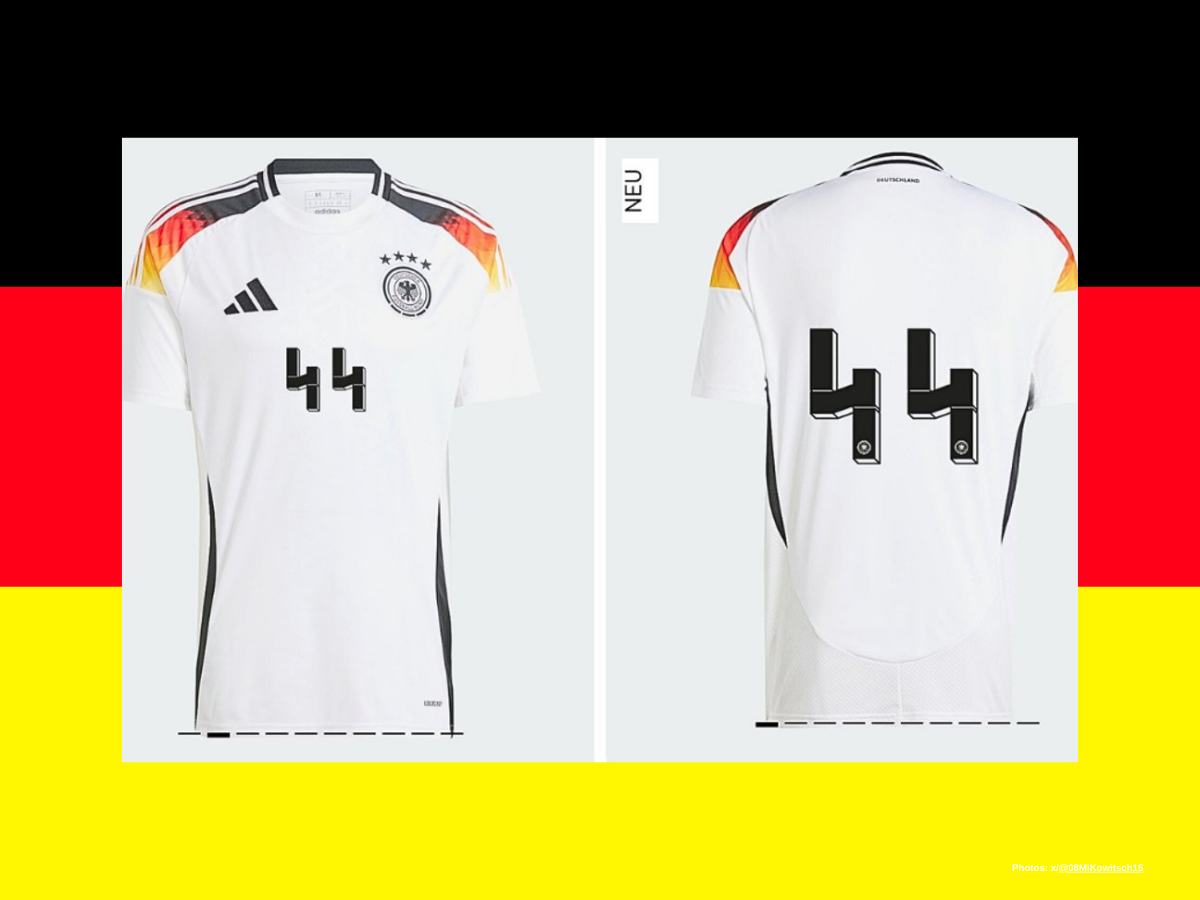 Germany bans number 44 on new Euro kits due to Nazi 'SS' resemblance