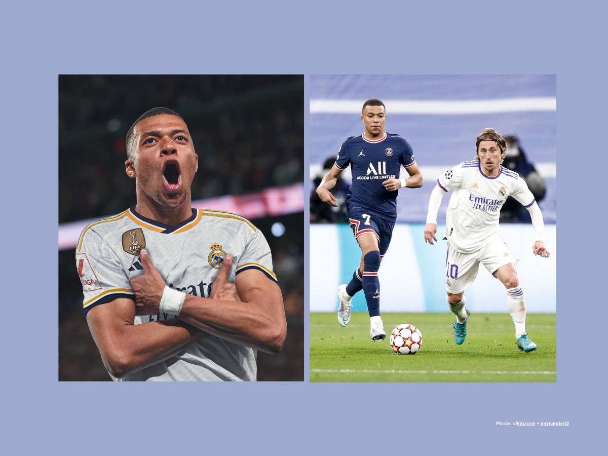 What number will Mbappe wear at Real Madrid next season?