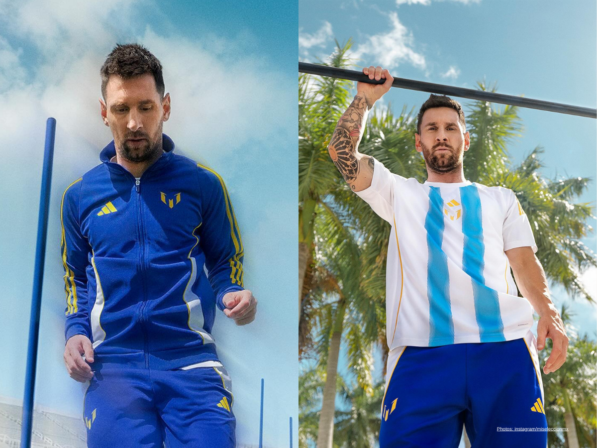 Messi teases new Adidas sportswear in latest photoshoot