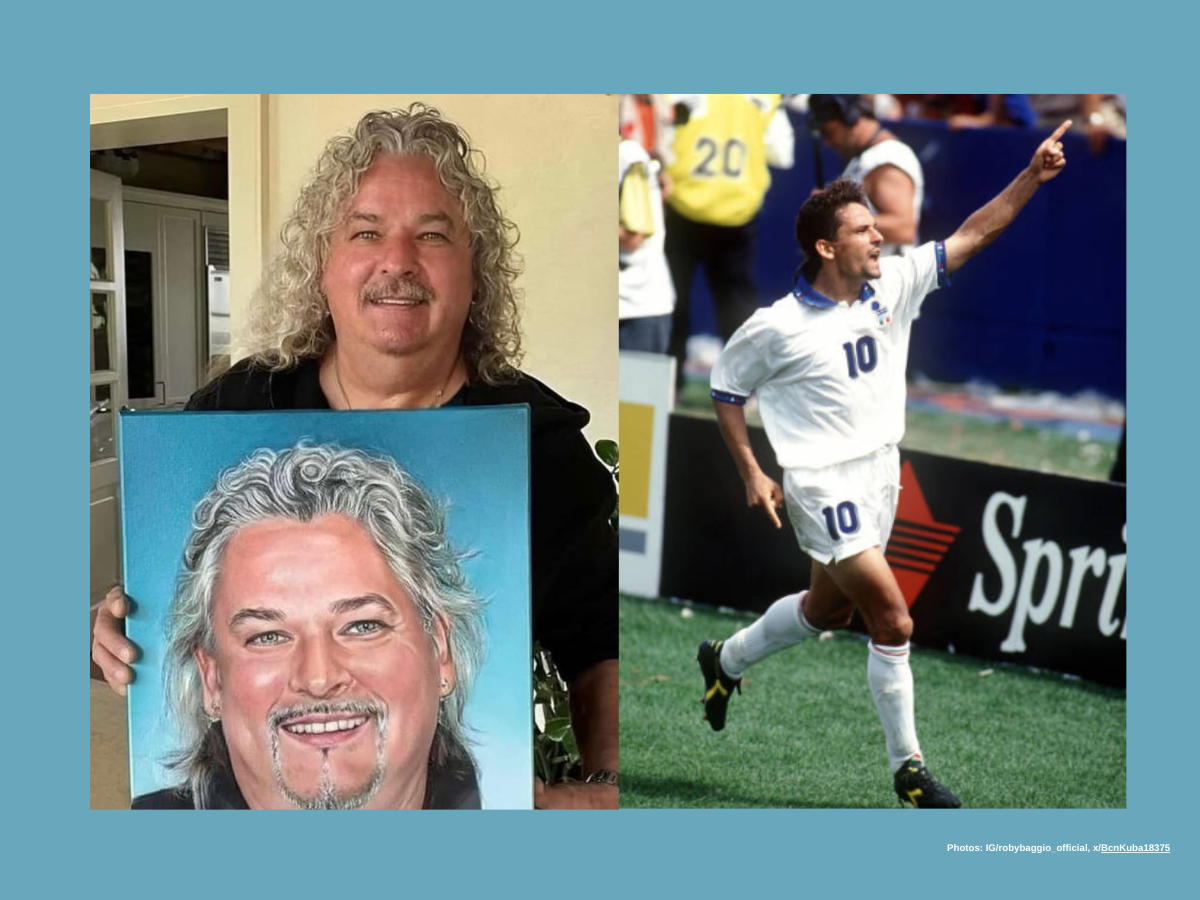 A stocky Roberto Baggio jokes about starring in 'Narcos 4'