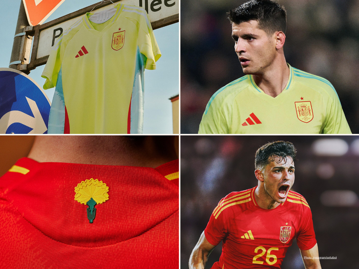 Spain's Euro 2024 home & away kits make their grand debut